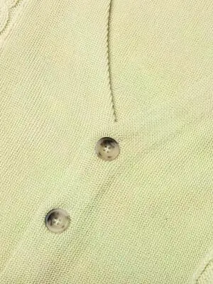 AWAKE NY Cable-knit Panelled Cardigan