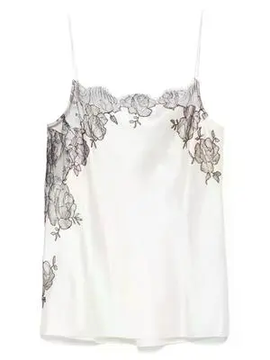 Carine Gilson Floral Camis Tanks For Women