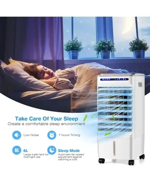MECALE 3-in-1 Evaporative Portable Air Cooler With 3 Modes Include Remote Control