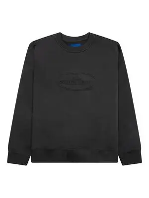 AWAKE NY Embossed Logo Crew-neck Sweatshirt