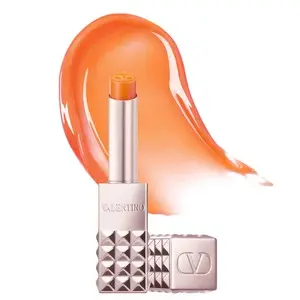 Valentino Garavani Spike Valentino Hydrating Disco Lip Balm 400a - Solar Coral