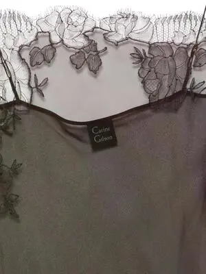 Carine Gilson Silk Dressing Gown