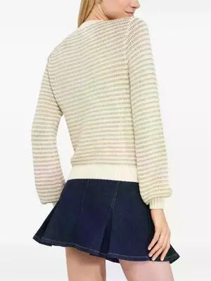 Liu Jo Striped Button Cardigan