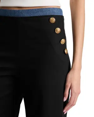 Alice + Olivia Narin Button Front Pants