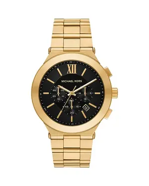 Michael Kors Chronograph, 44mm - Black/gold