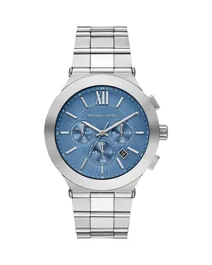 Michael Kors Billie Chronograph, 44mm - Blue/silver