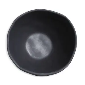 PORTO BRASIL Soup Bowls, Set Of 4 - Black
