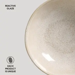 PORTO BRASIL Cereal Bowls, Set Of 4 - Beige