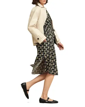 HOBBS LONDON Petite Kalinda Midi Shirt Dress