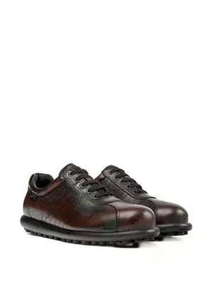 Camper Pelotas Leather Lace-up Sneakers - Red