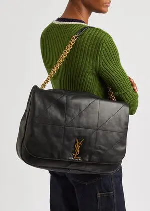 Saint Laurent Jamie Xl Leather Shoulder Bag