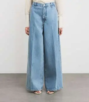 FRAME The Drape Wide-leg Jeans