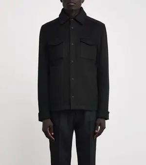 Herno Cashmere Shirt Jacket