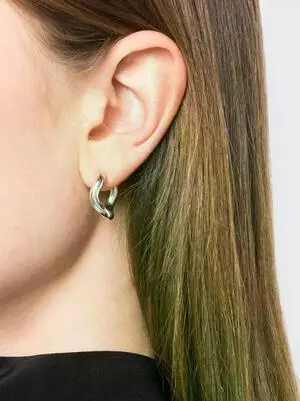 Charlotte Chesnais Small Wave Loop Earrings