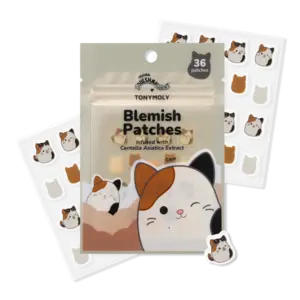 TONYMOLY Squishmallows Hydrocolloid Blemish Patches Cam