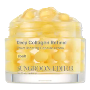 SUNGBOON EDITOR Deep Collagen Retinol Power Boosting Spicule Capsule Cream - One-color