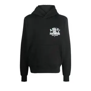 Amiri Records Wolf Hoodie - Black