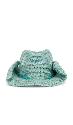FLORABELLA Lai Cowboy Hat - Seagreen