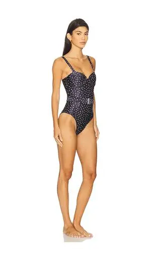 Devon Windsor Freya Full Piece Swimsuit - Dot
