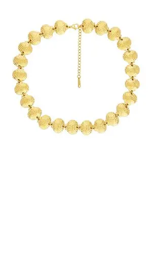LOVERS AND FRIENDS Calypso Seashell Necklace - Gold