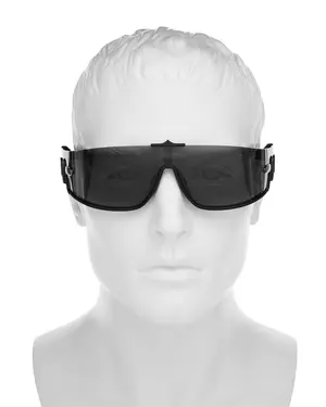 CHRISTIAN LOUBOUTIN Shield Sunglasses, 141mm