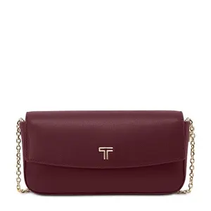 Tumi Convertible Wallet Crossbody - Wine