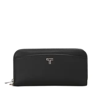 Tumi Zip Continental Wallet - Black/gunmetal