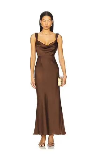 RUNAWAY THE LABEL Margot Maxi Dress In . Also