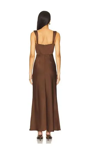 RUNAWAY THE LABEL Margot Maxi Dress In . Also