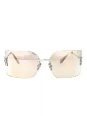 Miu Miu Aube Sunglasses - Silver