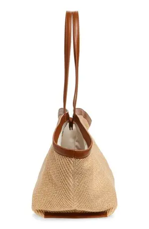 REFORMATION Lucia Tote - Natural Raffia