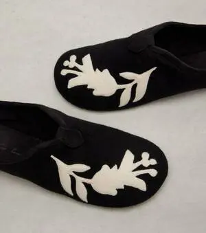 Loro Piana Floaty Embroidered Flats