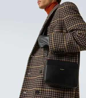 Saint Laurent Paris Leather Camera Case