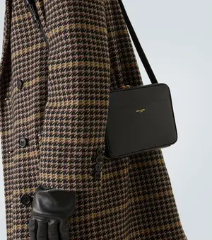 Saint Laurent Paris Leather Camera Case