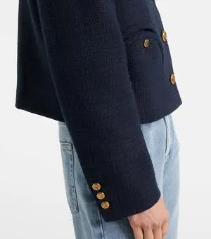BLAZÉ MILANO Shamo Cotton-blend Tweed Jacket