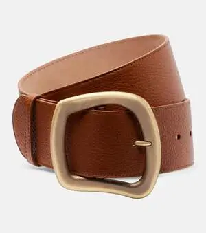 Gabriela Hearst Simone Leather Belt - Brown