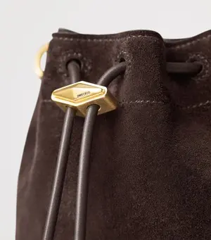 JIMMY CHOO Suede Cinch Mini Bag