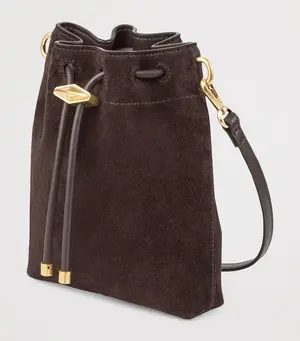 JIMMY CHOO Suede Cinch Mini Bag