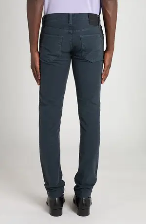 Vince Slim Fit Moleskin Pants - Hb470 Indigo