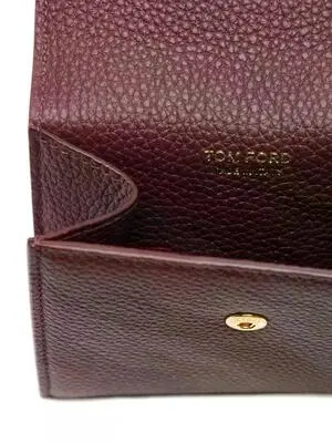 TOM FORD Tara Card Holder - Red