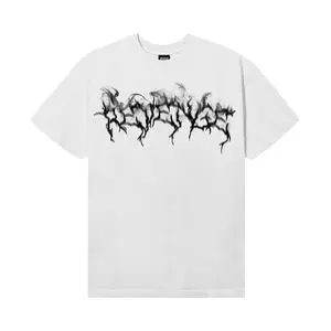 REVENGE Smoke Lightning Logo Tee - White