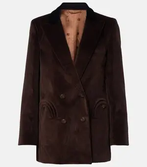 BLAZÉ MILANO Everyday Cotton Corduroy Blazer - Brown