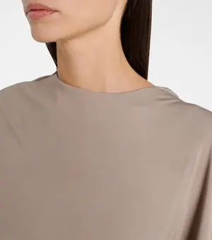 Christopher Esber Vala Draped Maxi Dress - Beige