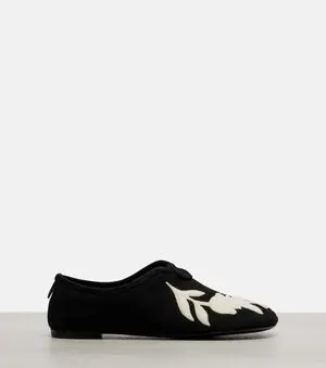 Loro Piana Floaty Embroidered Flats