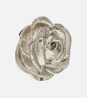 Magda Butrym Rose Stud Earrings - Silver