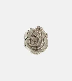 Magda Butrym Rose Stud Earrings - Silver