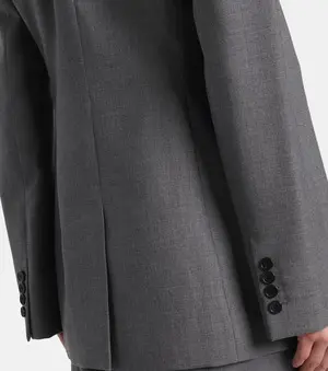 Givenchy Double-breasted Wool Blazer