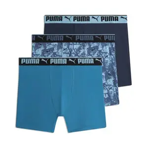 PUMA Athletic Boxers 3 Pack - Assorted Colours