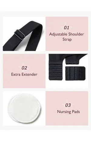 MOMCOZY Hf018 Pumping & Nursing Bra