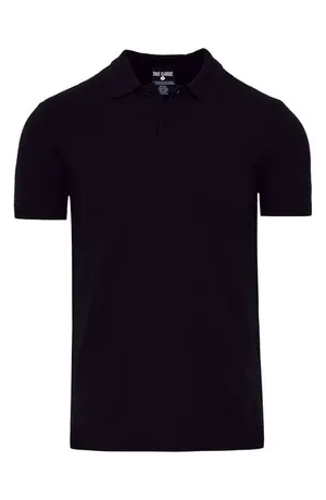 True Classic Sweater Polo - Black
